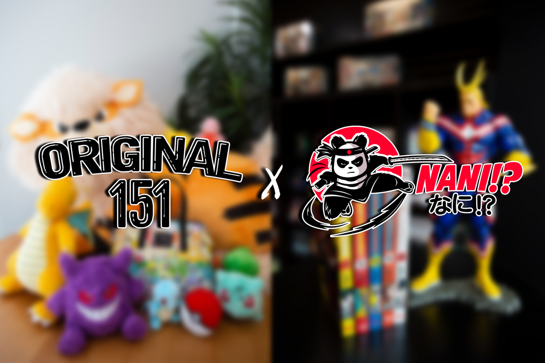 Original 151 x Nani!?: Your shop to buy Pokemon and Anime themed merch